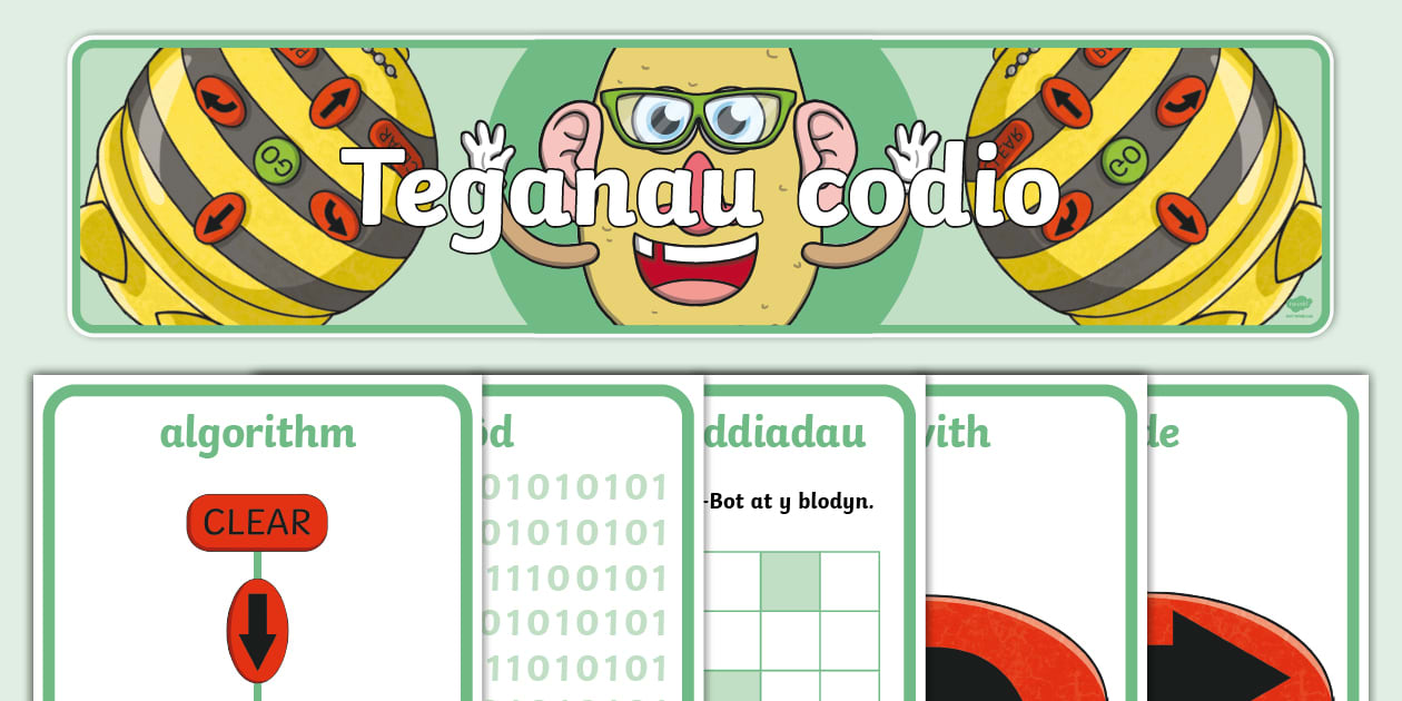 Cyfrifiaduro: Codio Teganau (Teacher-Made) - Twinkl