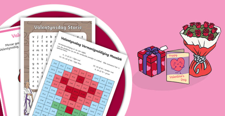 Valentynsdag - hulpbronne en gebeurtenisse - Twinkl