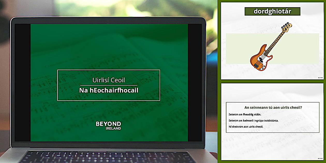 Uirlisí Ceoil PowerPoint (teacher made) - Twinkl