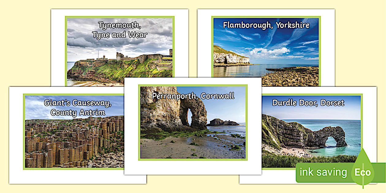 UK Coastline Photo Pack - Twinkl - Geography (teacher made)