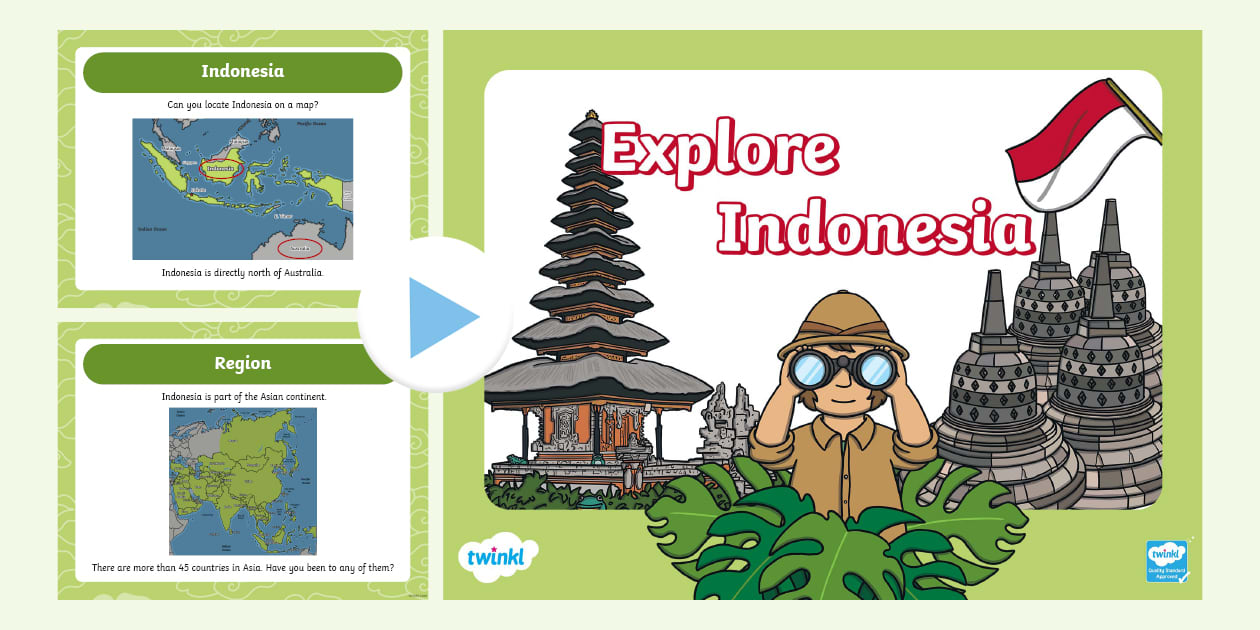 Explore Indonesia Years 1-2 - PowerPoint (teacher made)