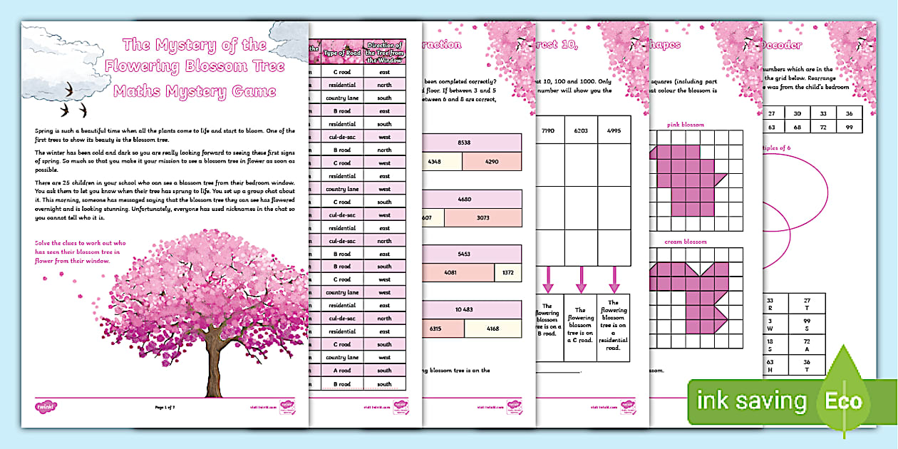 👉 Y4 Spring Maths Mystery Game (teacher made) - Twinkl