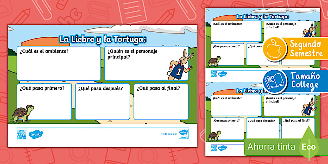 Guía La Liebre y la TortugaFábula