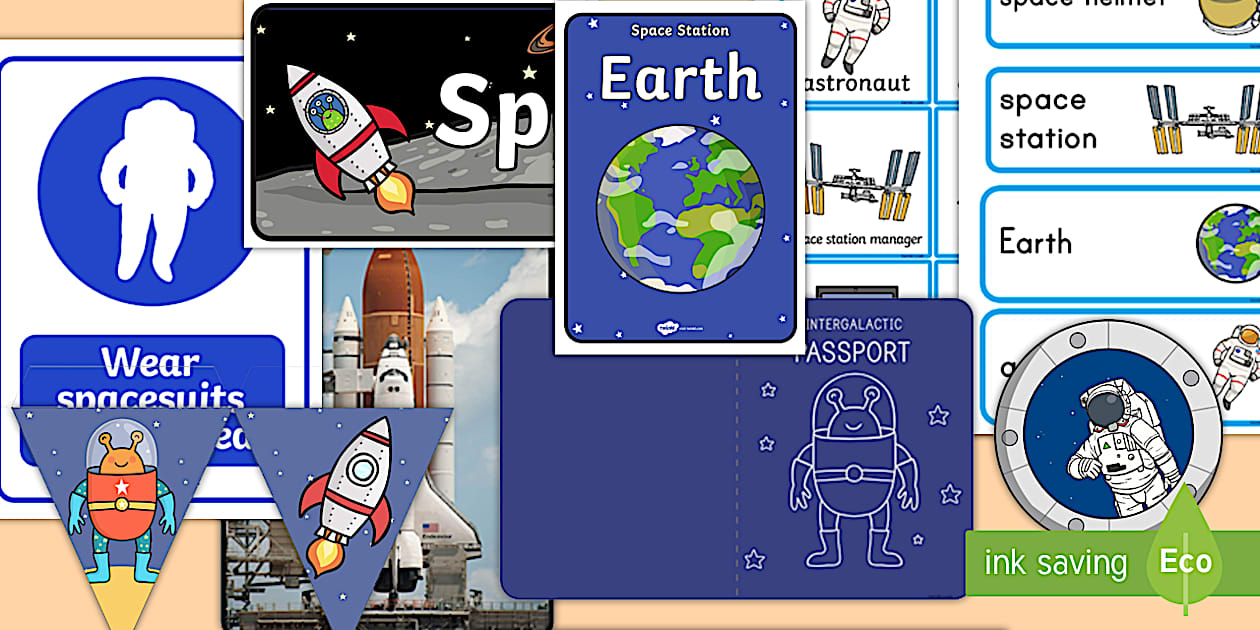 Space Station Dramatic Play Pack - Teaching Resource - Twinkl