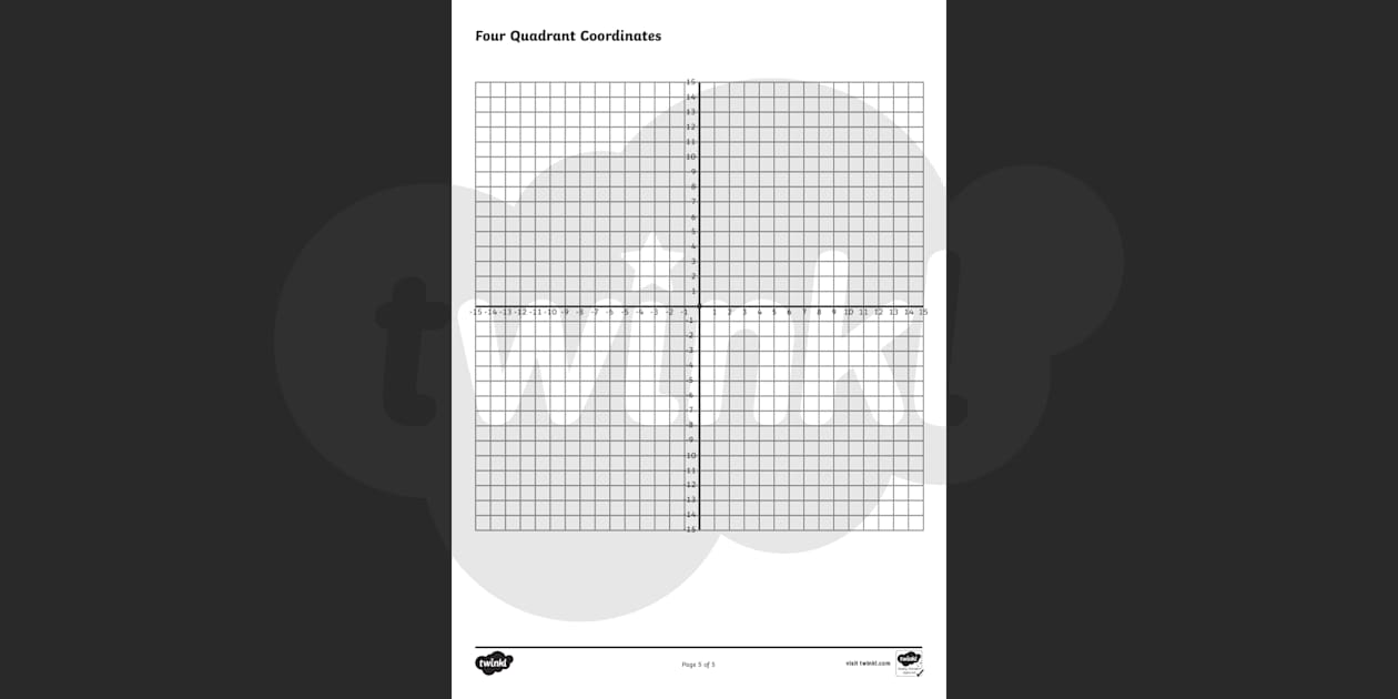 blank quadrant grid