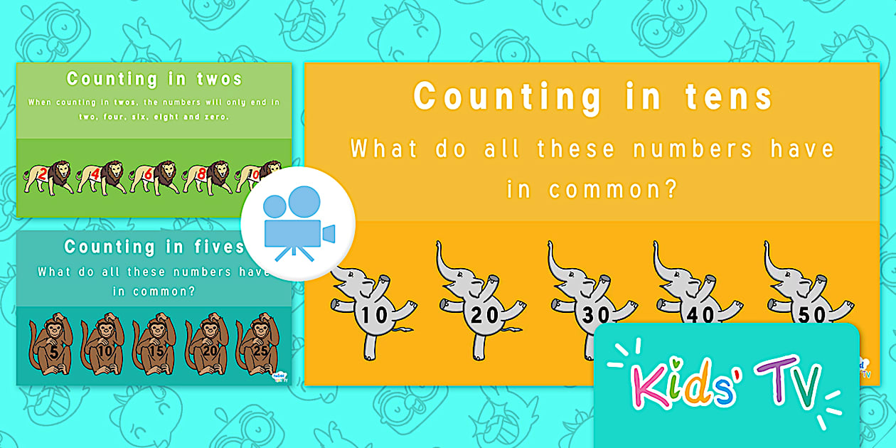 👉 Counting by 2s, 5s and 10s Activity for Kids - Twinkl