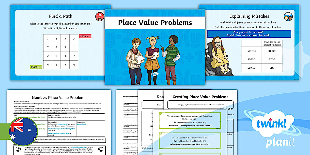 Year 6 Number: Place Value Problems Lesson 1 (teacher made)