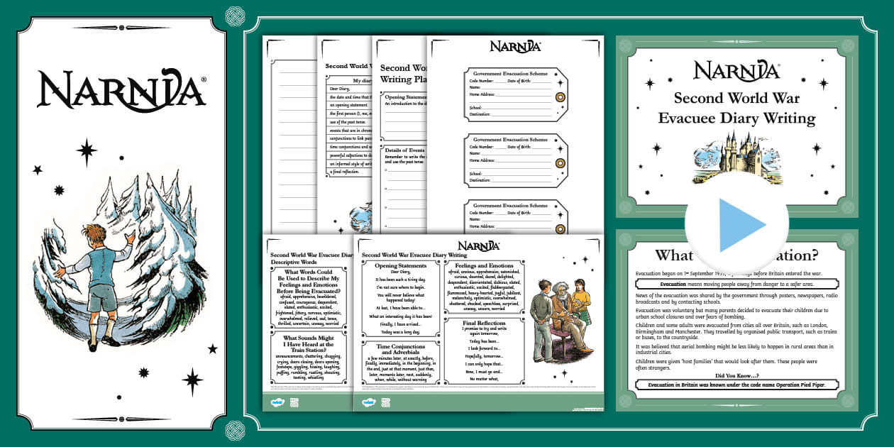 The Lion, the Witch and the Wardrobe: Second World War Evacuee Diary ...