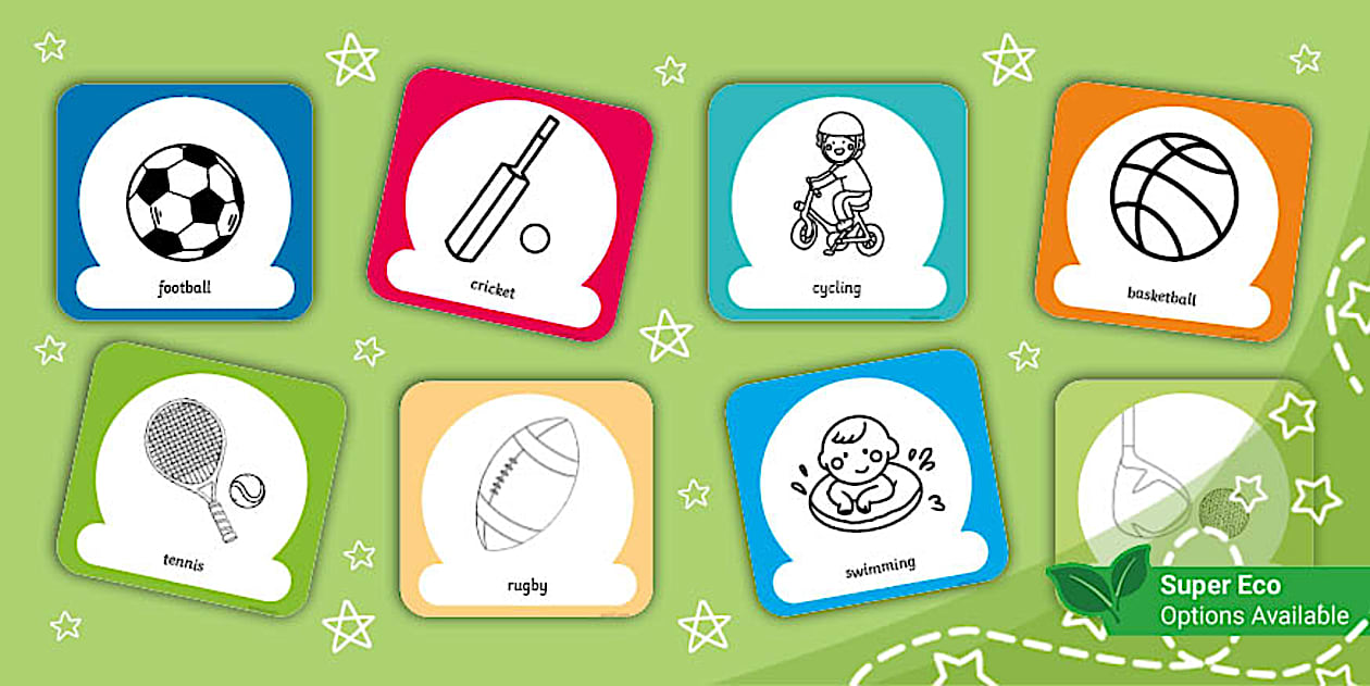 My First Sports Flashcards | Parent Resource