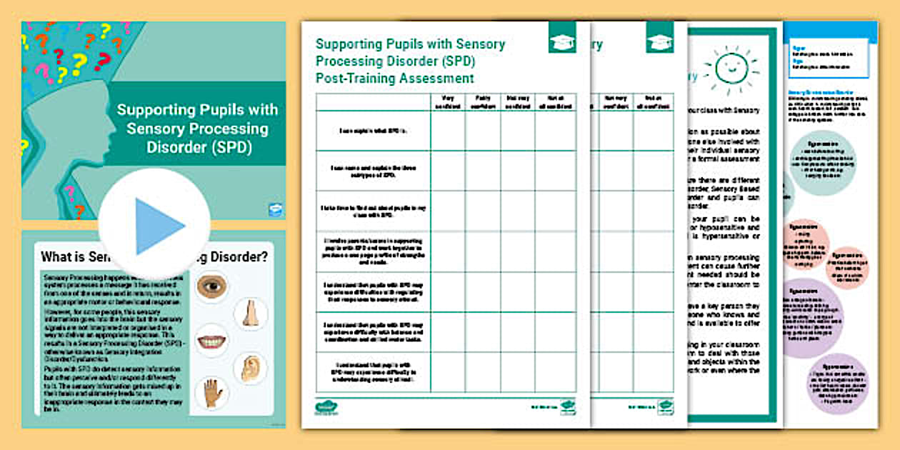 Sensory Processing Differences CPD Training Pack - SEN Resources