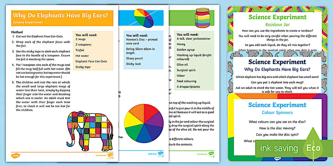 EYFS Science Experiments Resource Pack (teacher made)