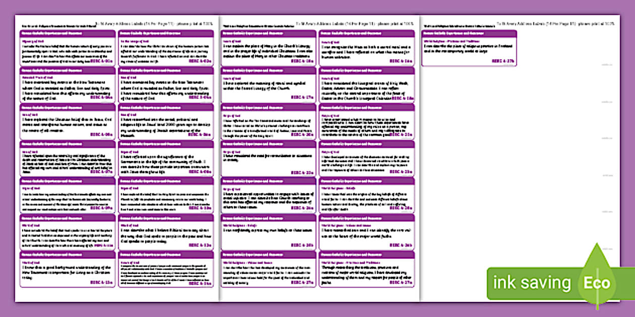 CfE Fourth Level Religious Education in Roman Catholic Schools ...