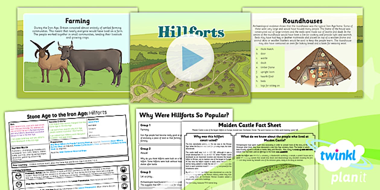 Iron Age Hillforts Lesson Plan 5 - Year 5 & 6 History
