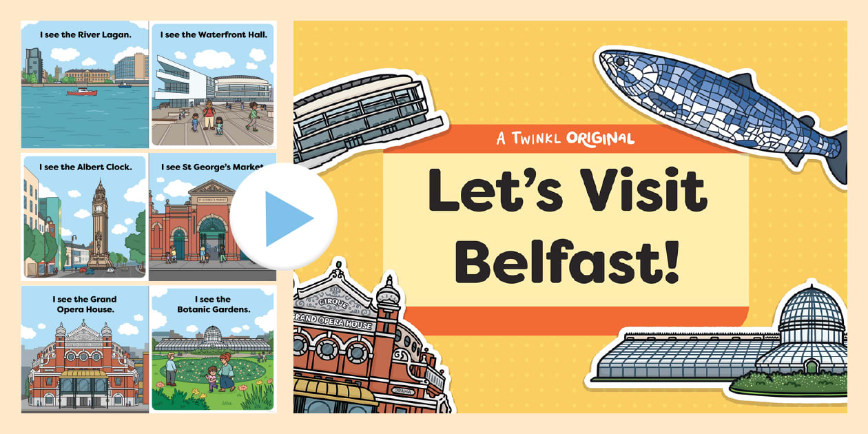 Let's Visit Belfast! PowerPoint (Teacher-Made) - Twinkl