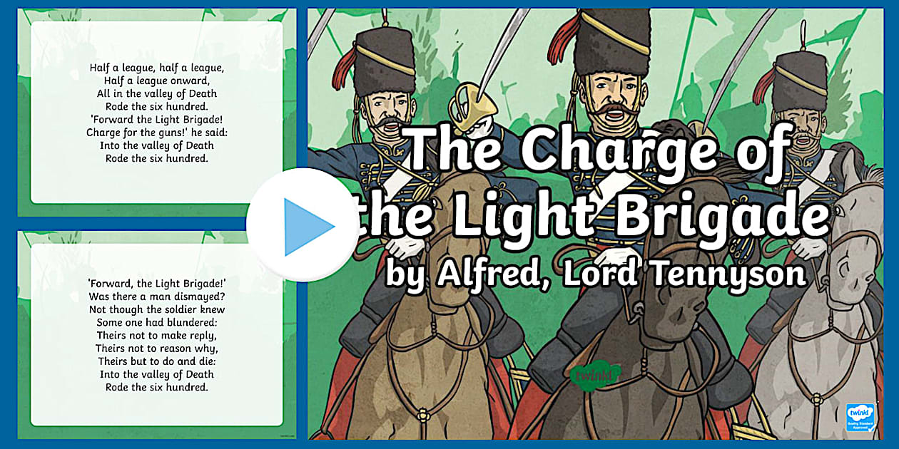 The Charge of the Light Brigade PowerPoint (teacher made)