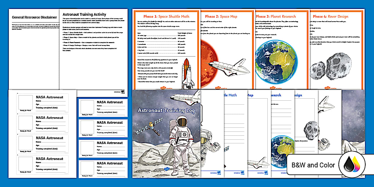 Astronaut Worksheets | Moon Landing Day | Twinkl USA