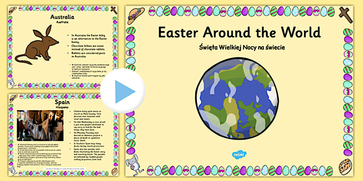Easter Around the World PowerPoint Polish Translation