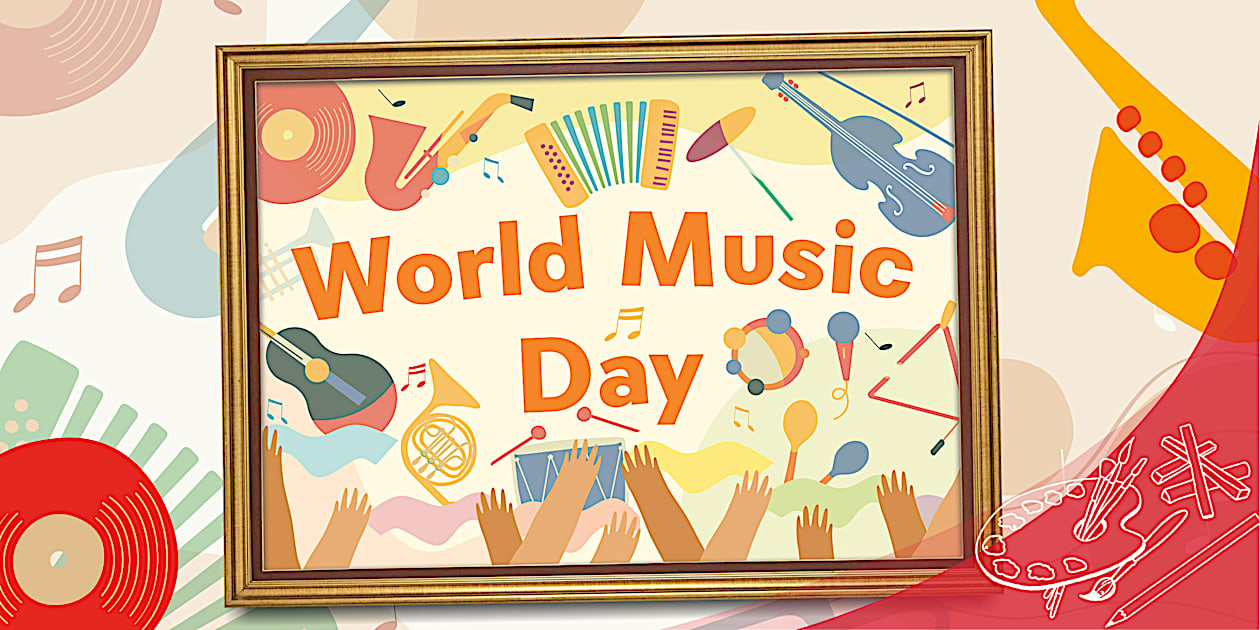 World Music Day Poster | Twinkl Art Gallery