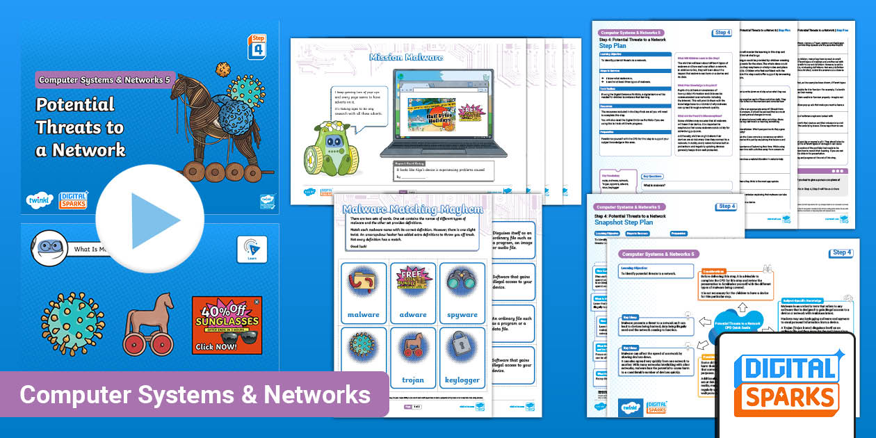Digital Sparks: Computer Systems and Networks 5: Step 4
