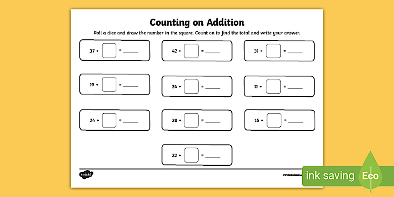 Counting on up to 50 (teacher made) - Twinkl