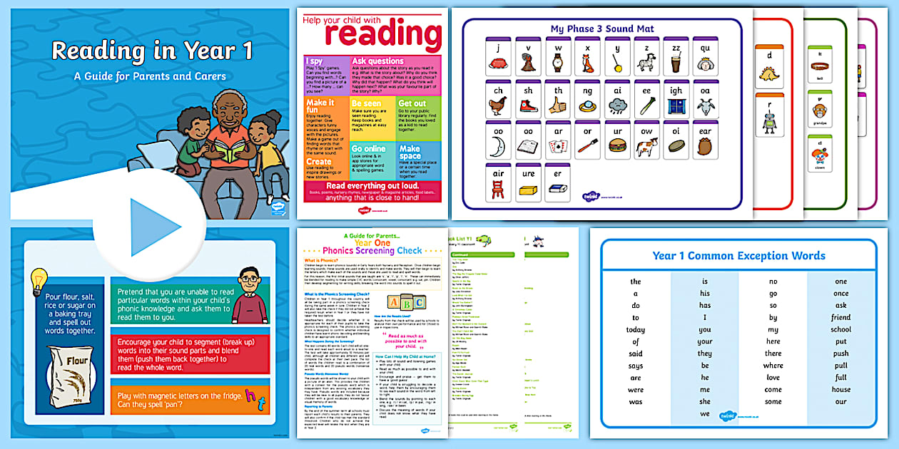 Year 1 Reading Workshop for Parents PowerPoint and Resource Pack