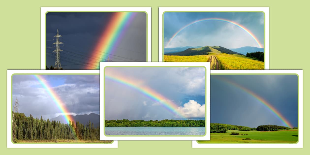 Rainbows Photo Pack (teacher made) - Twinkl