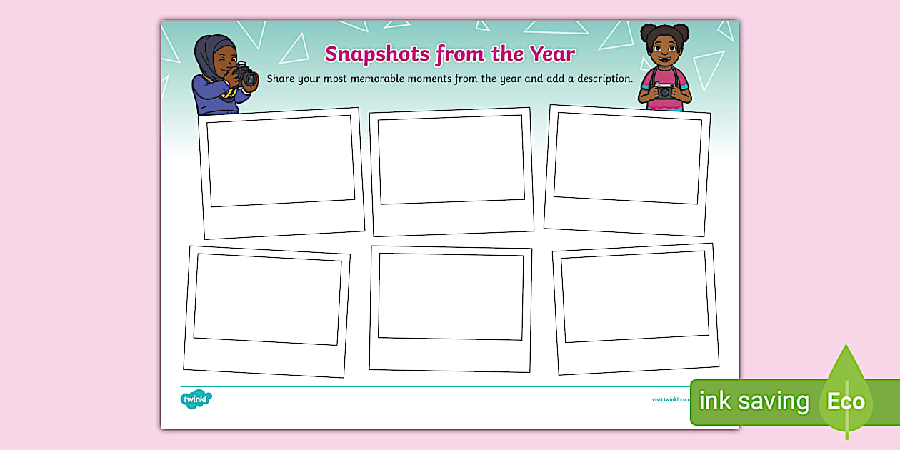 Snapshots from the Year (teacher made) - Twinkl