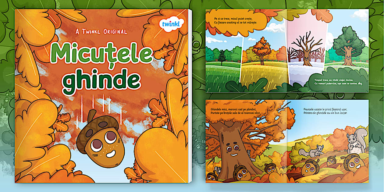 Micuțele ghinde – eBook (teacher made) - Twinkl