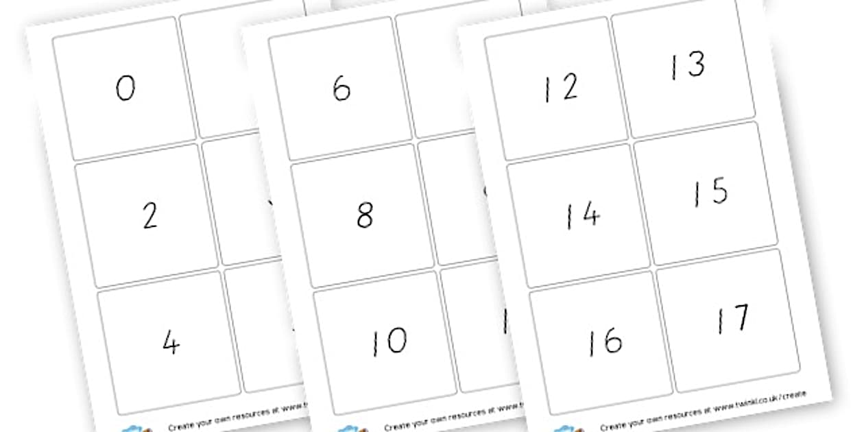 Number 0-100 (teacher made) - Twinkl