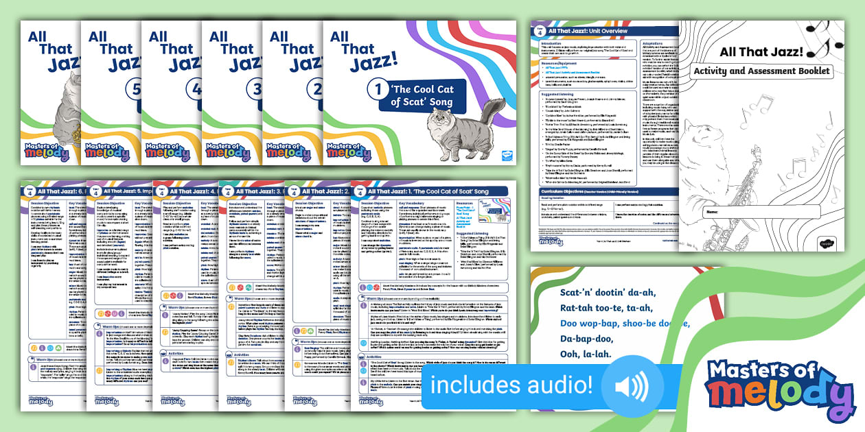 👉 Year 4 All That Jazz! Full Unit Pack (Teacher-Made)