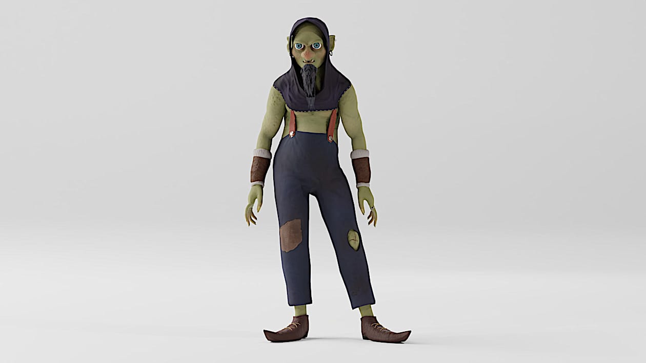 3D Model: Fantasy - Troll (Teacher-Made) - Twinkl