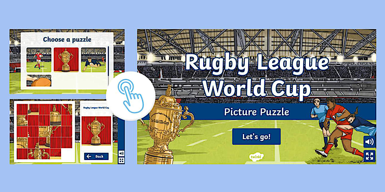 Rugby League World Cup Picture Puzzle | Twinkl Puzzles | KS1