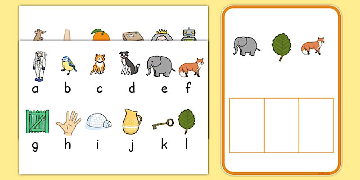 Editable Secret Word Phonics Game (l'enseignant a fait)