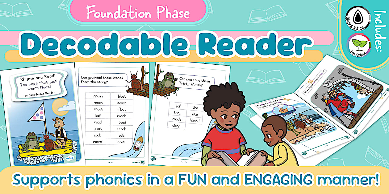 FP Phonics - oa Decodable Reader- Mini-Book (CAPS Aligned)