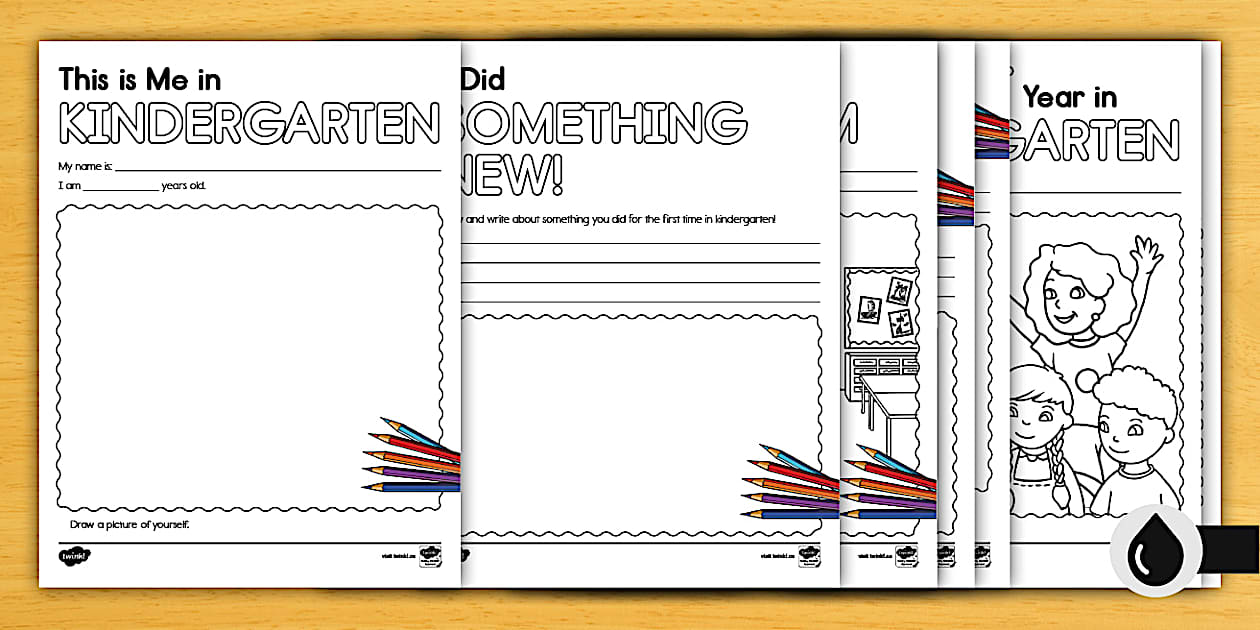 My Great Year in Kindergarten! - End of the Year Booklet