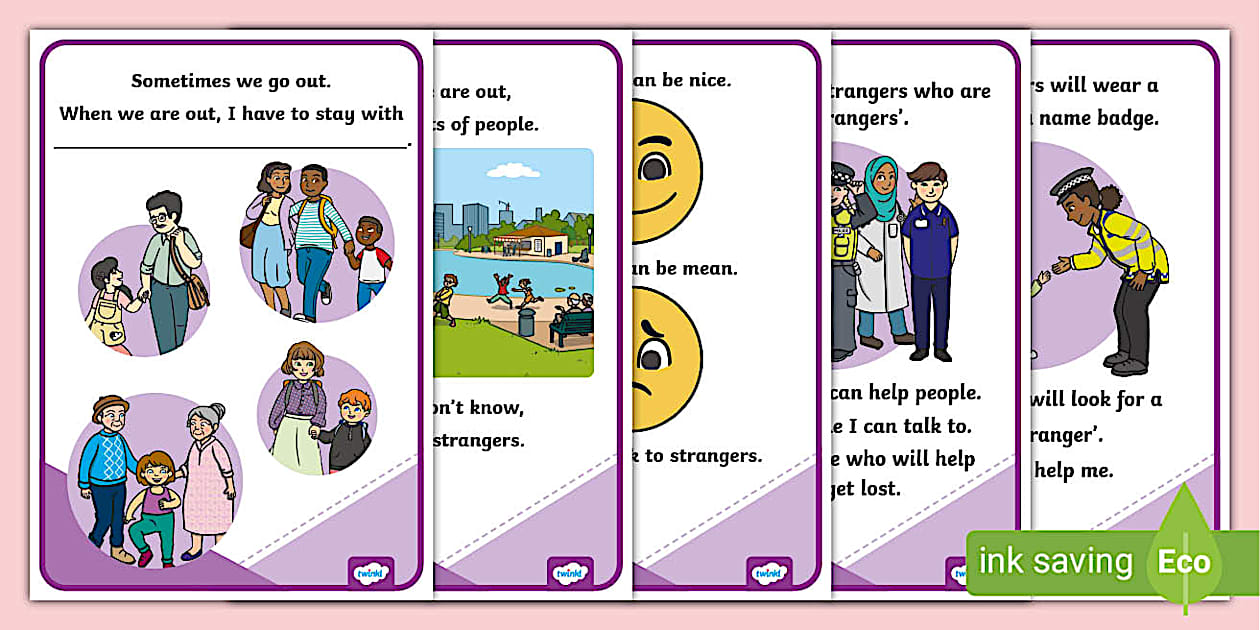Stranger Safety Social Story - Social Situation | Twinkl