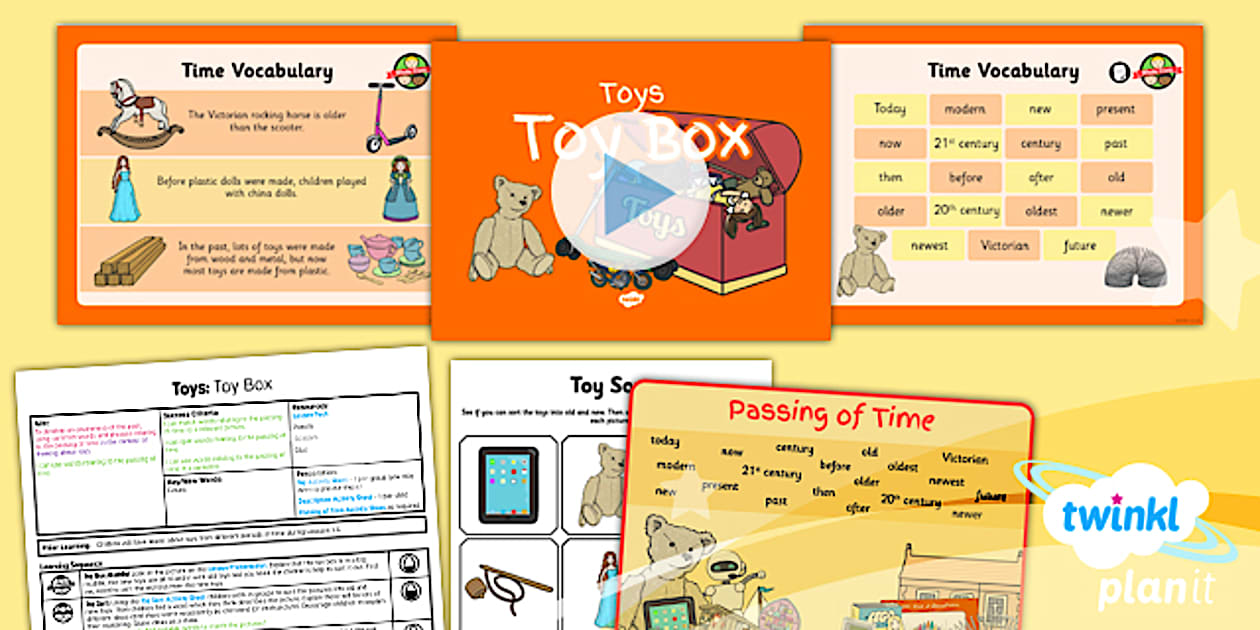 History: Toys: Toy Box KS1 Lesson Pack 6
