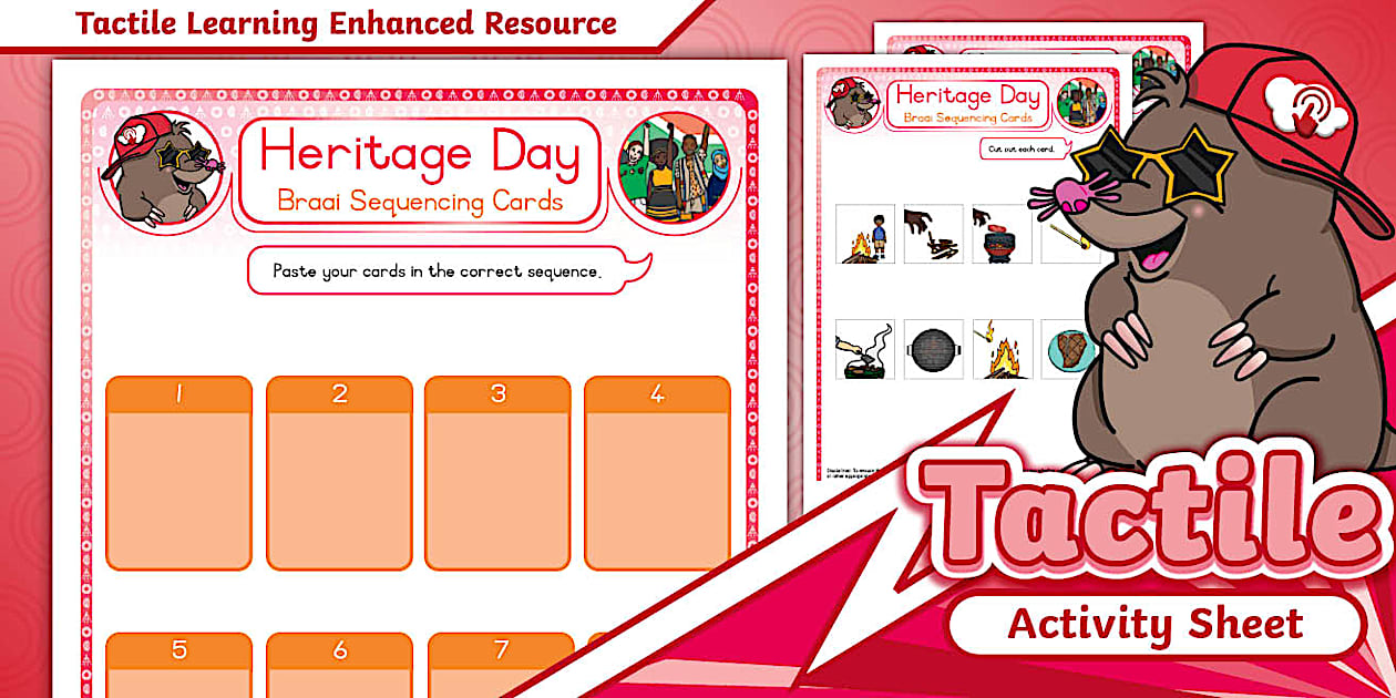 FP English Heritage Day - Braai Sequencing Cards