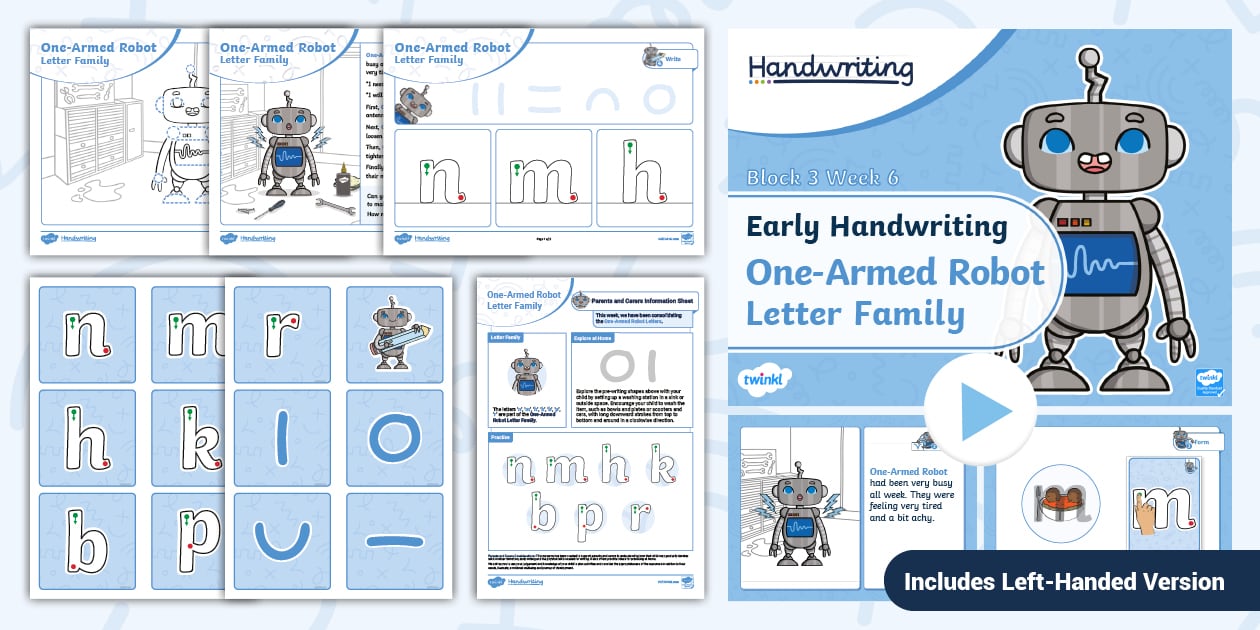 Early Handwriting Block 3 Week 5