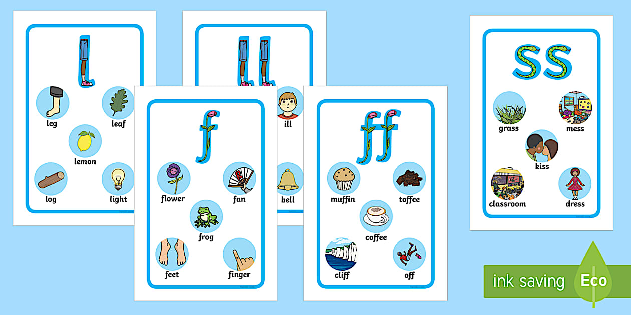 Teach words with ‘ss’ using this fun poster丨Twinkl