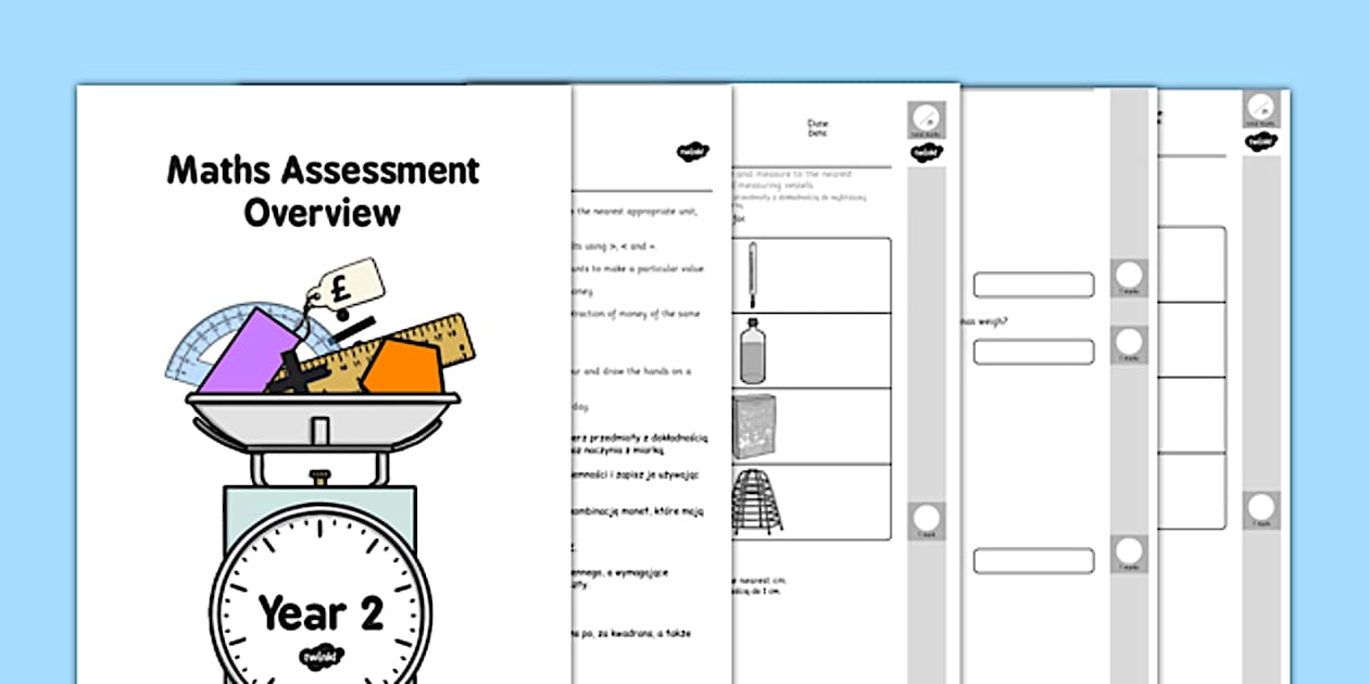 Egzamin na zakończenie klasy 2 w UK Matematyka po polsku