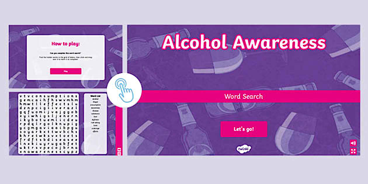 Alcohol Awareness Activity for Children - Interactive Game