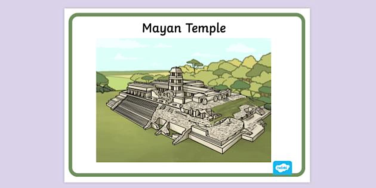 Maya Temple Poster | Primary Display Resources | Twinkl