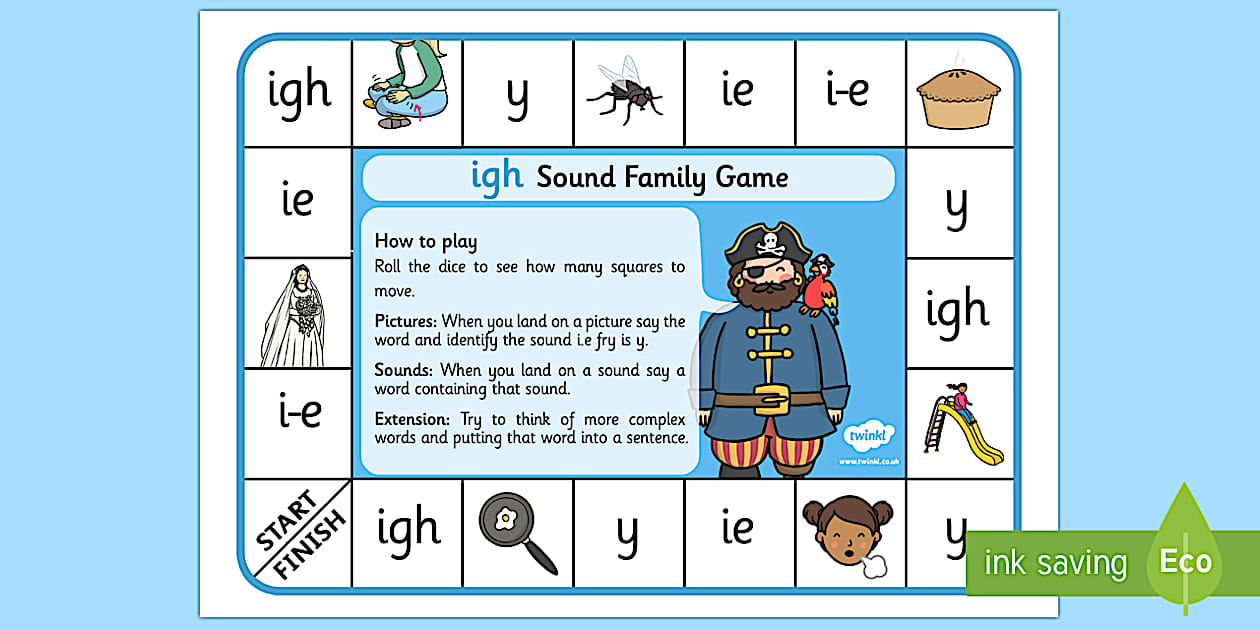 igh Sound Family Game - ESL Pronunciation of Igh - Twinkl