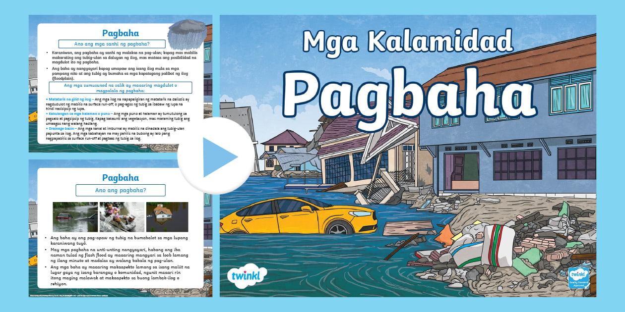Sanhi at Epekto ng Baha | PowerPoint - Twinkl Philippines
