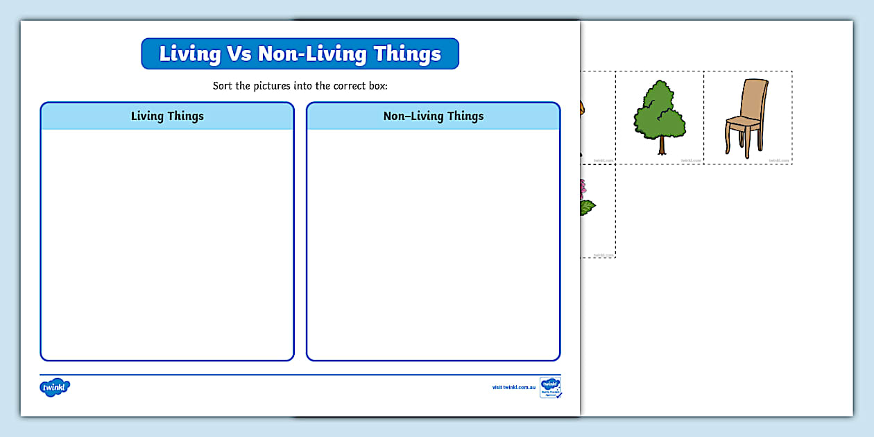 Foundation Nature's Builders Living & Non-living Activity
