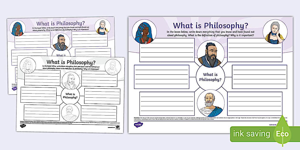 What is Philosophy? Mind Map (teacher made) - Twinkl