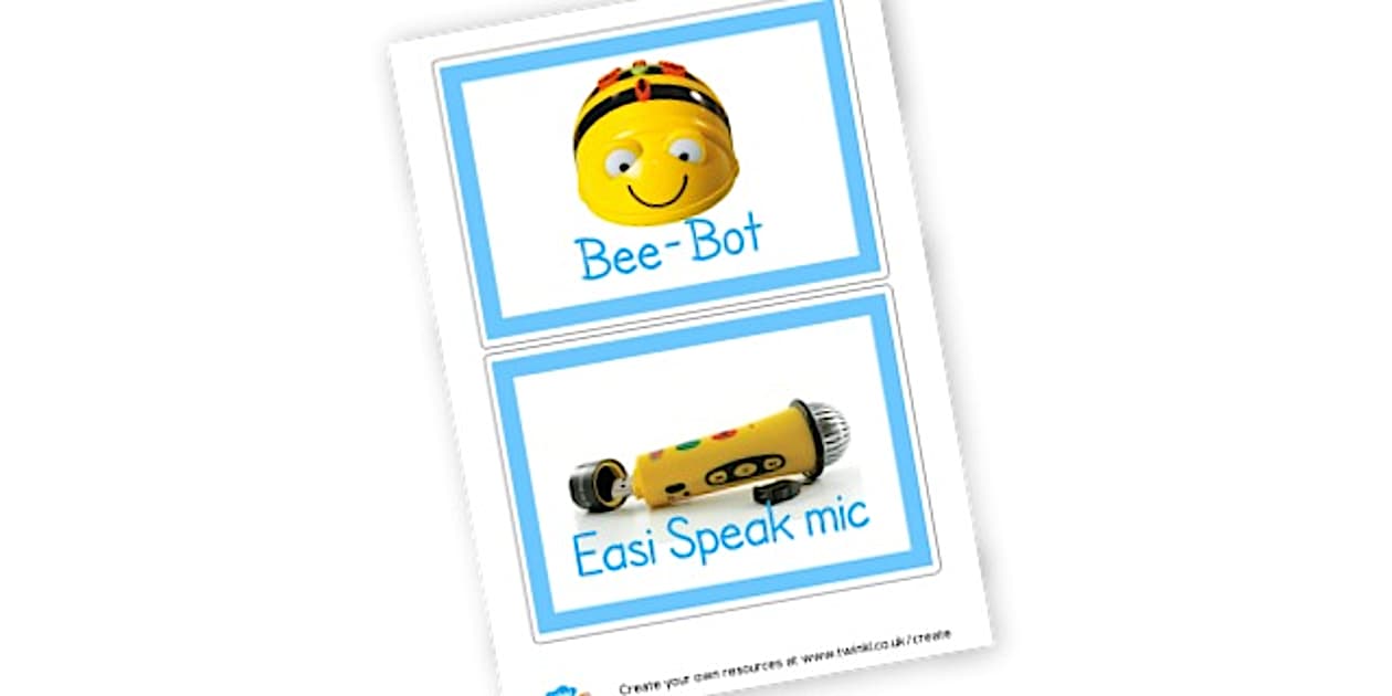 ICT resource label cards (teacher made) - Twinkl