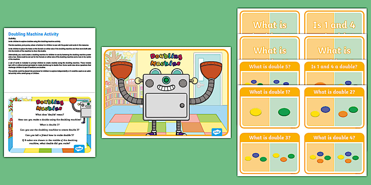👉 Doubling Machine Activity | Twinkl (Teacher-Made)