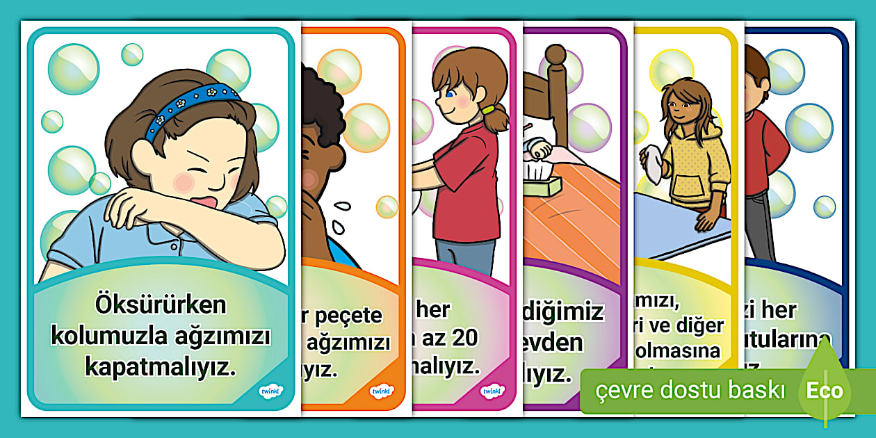Hijyen Posterleri (teacher made) - Twinkl